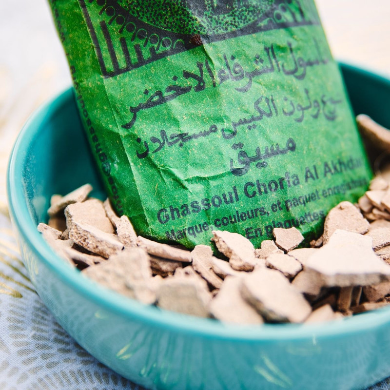 Argile Ghassoul du Maroc (Brut & Ecocert)